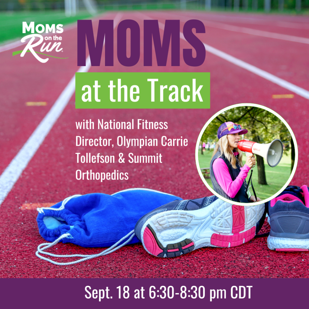 Moms at the Track Workout - Moms on the Run
